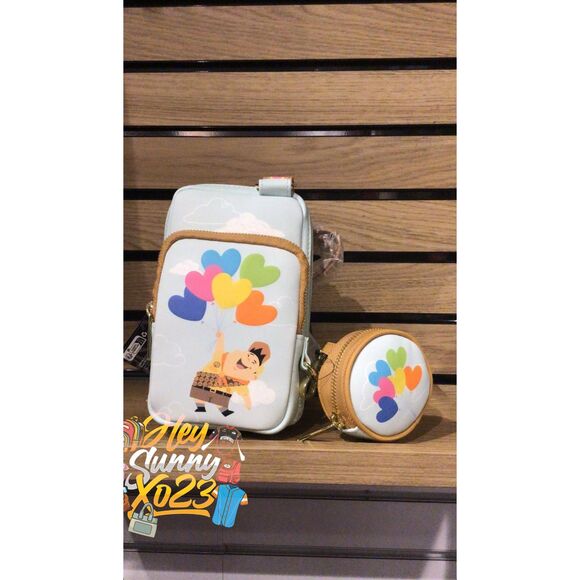 Loungefly | Bags | Loungefly Disney Pixar Up Russell Heart Balloons ...